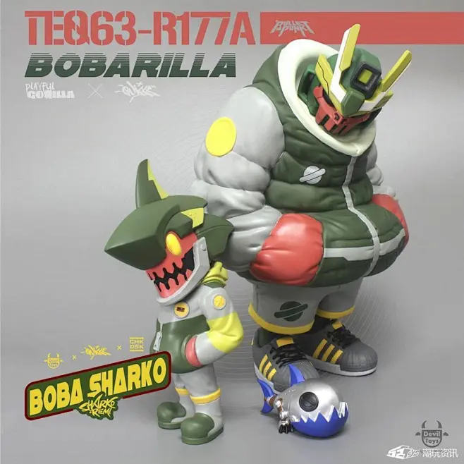Devil Toys BOBA SHA来自潮玩资讯分享的模玩图片-花瓣网