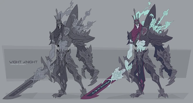 Wight Knight 狩魂骑士-花瓣网