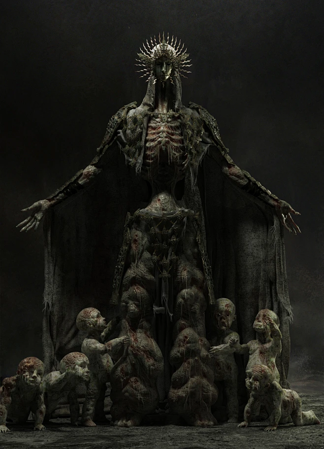 Evka, the Putrid Matriarch-花瓣网