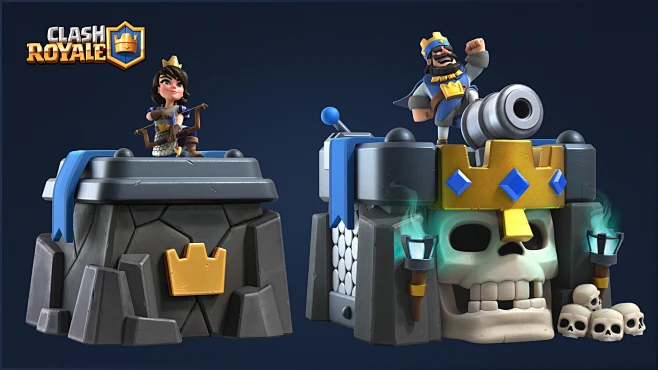 Skeleton King图片_Supercell风格图片素材-花瓣网