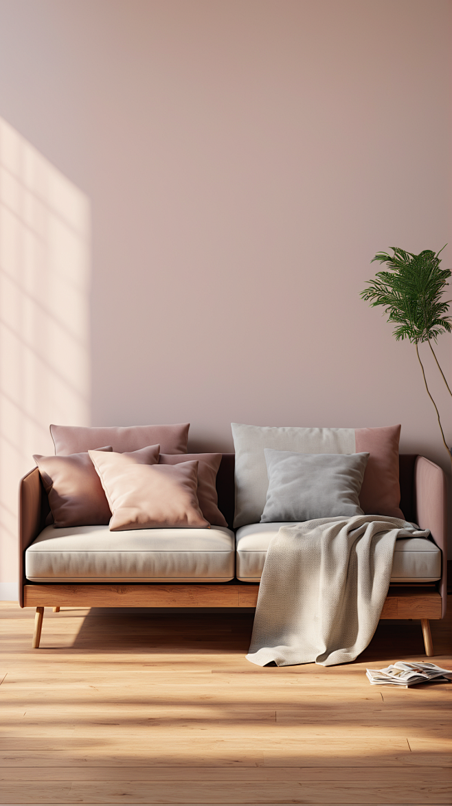 00858-2803313232-sofa,simple design style,smooth wooden floors ...