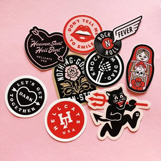 Mascot Sticker图片_logo/图标/字体图片素材-花瓣网