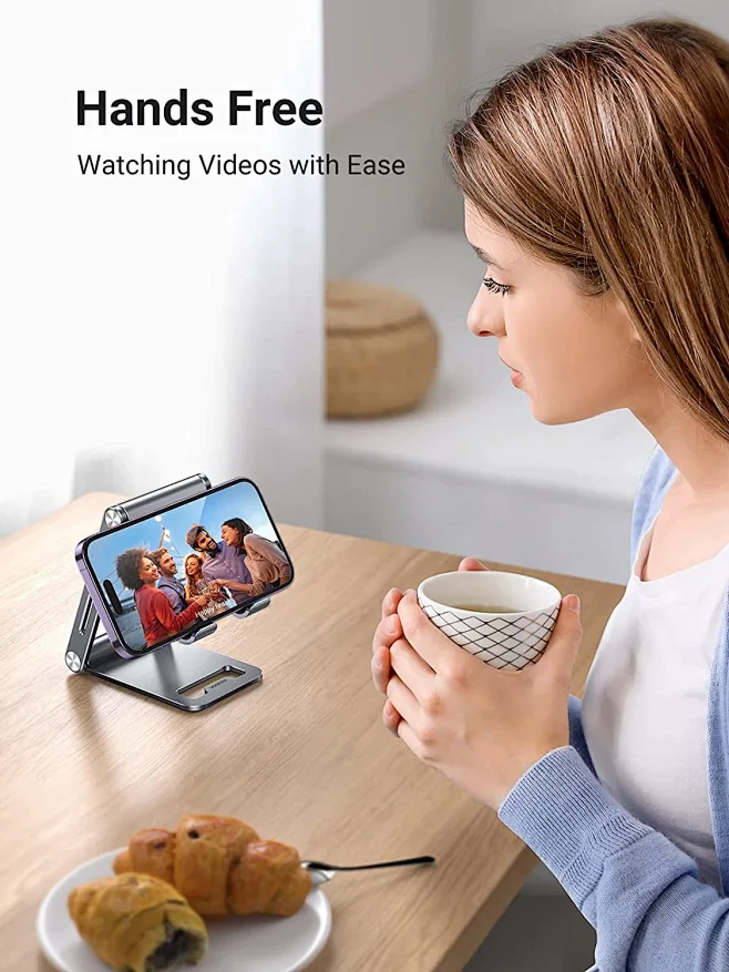 Amazon.com: UGREEN Adjustable Phone Stand, Portable Cell Phone Stand ...