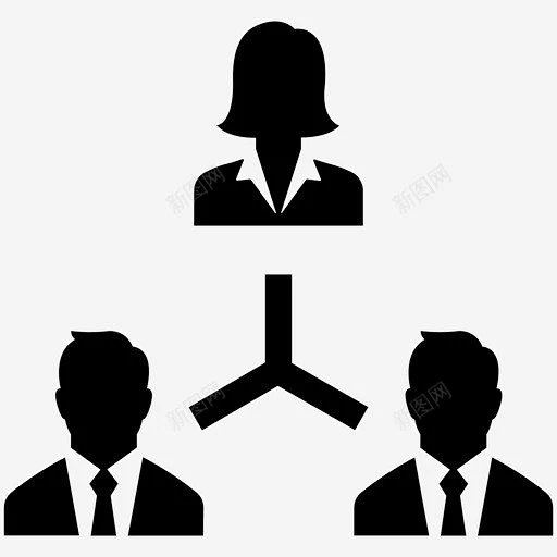 商业网络商务人员组织图标 免费下载 页面网页 平面电商 创意素材-花瓣网