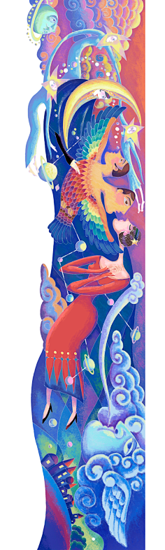 丝巾借鉴-花瓣网|陪你做生活的设计师 | 画你肯定没见过_视界_澎湃新闻-The Paper