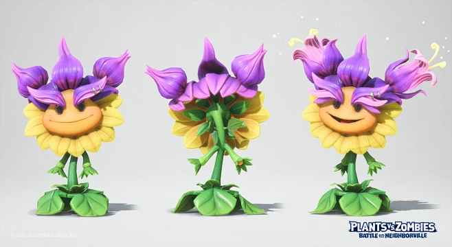 PvZ: Battle For Neighborville | Sunflower Skins-花瓣网