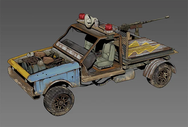 Rust - Vehicles, Howard Schechtman-花瓣网