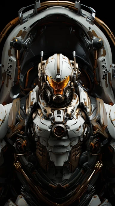 In a world of science fiction, real people don mecha equipment and ...