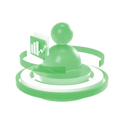 【米图网-52mitu.com】科技 Banner UI 人物 管理 admin2.5D立体科技感微软风数据上升-花瓣网