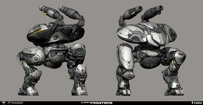 MATRIARCH for the game "WAR ROBOTS FRONTIERS"-花瓣网