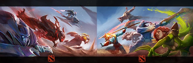 Radiant Side, Matt Lau : The other side to finish the piece. Dota 2 ...