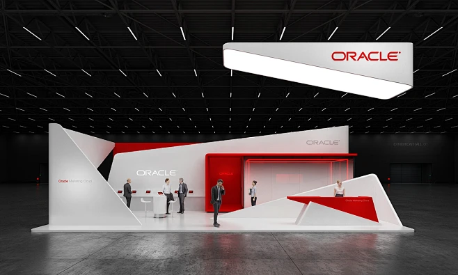 * Oracle * exhibition stand * : Exhibition stand " Oracle" 112 sq.m., 3 ...