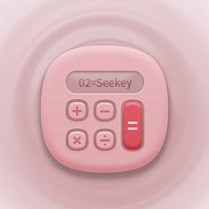 计算器图标-花瓣网|陪你做生活的设计师 | 糖Seekey音乐Seekey日历Seekey时钟Seekey计算器