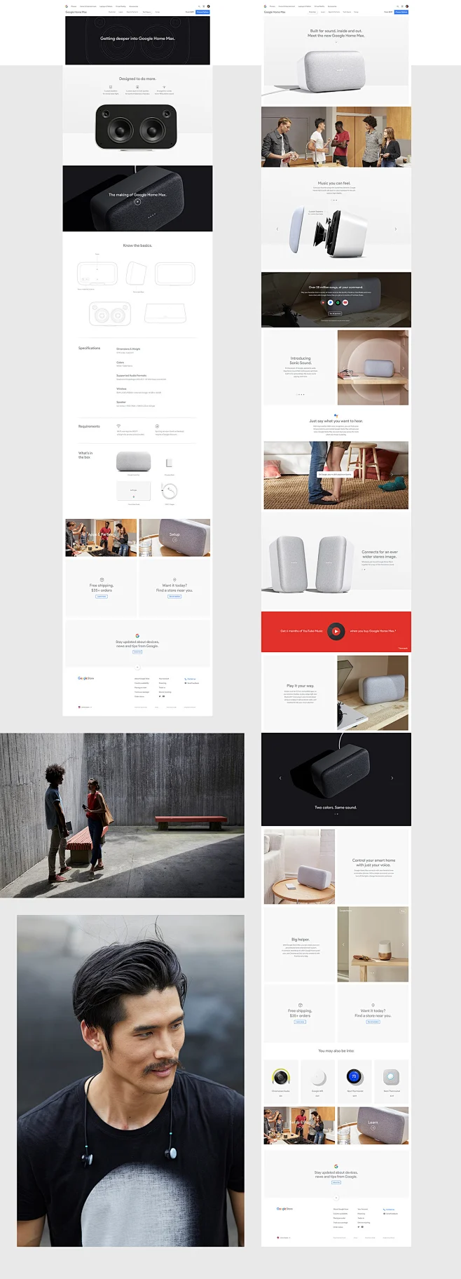 Google Store (2017) : I was commissioned to help out the Store team at ...