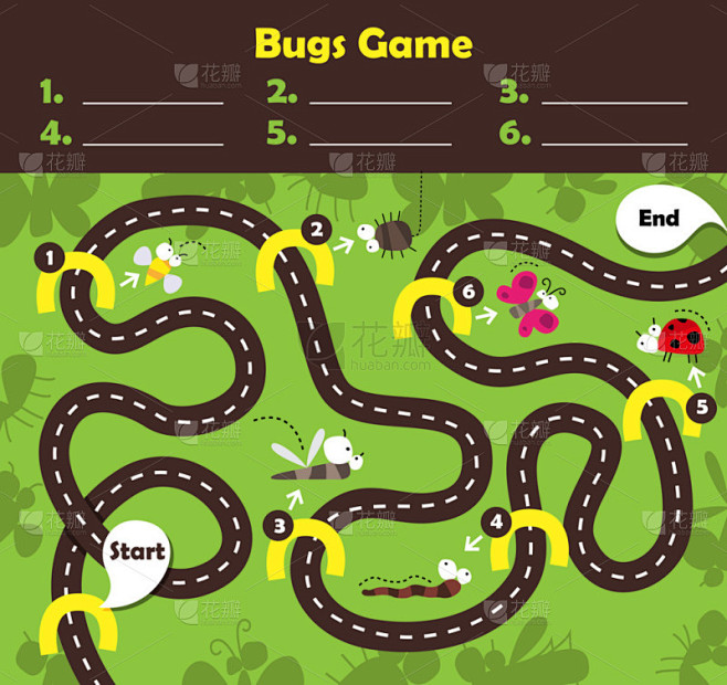 儿童的棋盘游戏