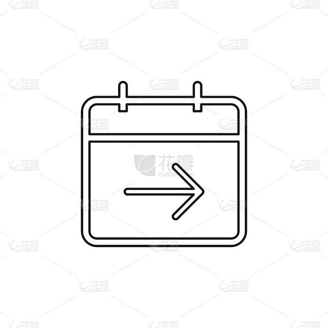 calendar next day icon, vector calendar icon素材-花瓣网