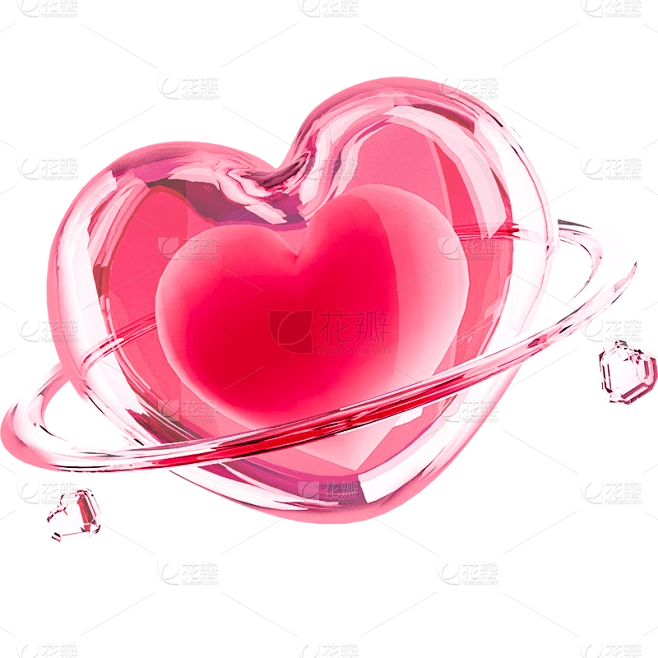 【米图网-52mitu.com】520 情人节 立体 3d 爱心 心形 爱情520素材-花瓣网