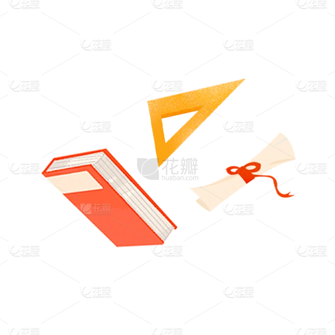 【米图网-52mitu.com】人物 高考 插画 手绘 奋斗 努力 青春 文具高考元素素材-花瓣网