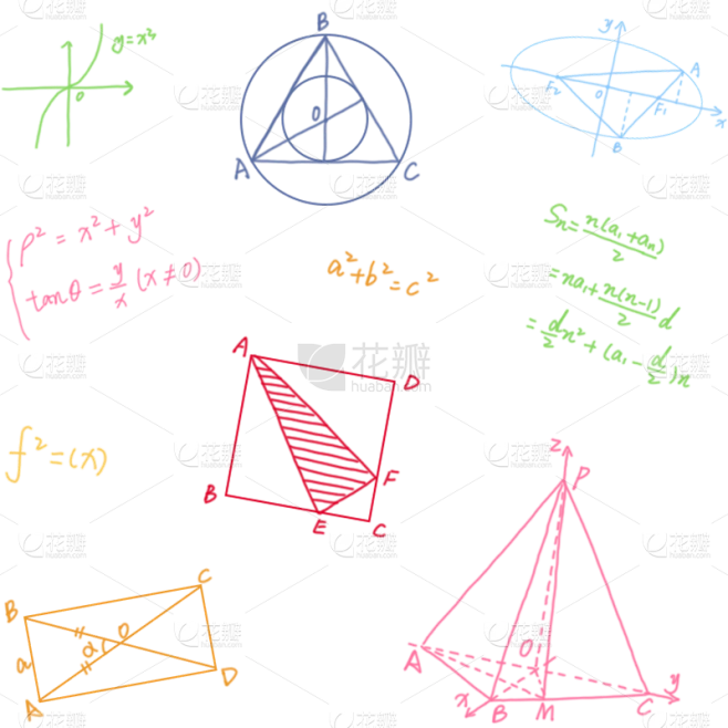 【米图网-52mitu.com】高考 公式 元素 数学高考素材-花瓣网