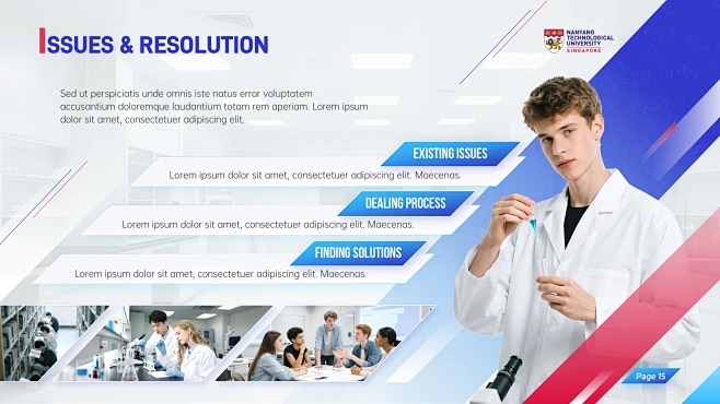 新加坡南洋理工大学NTU | 毕业答辩汇报通用PPT模板-花瓣网