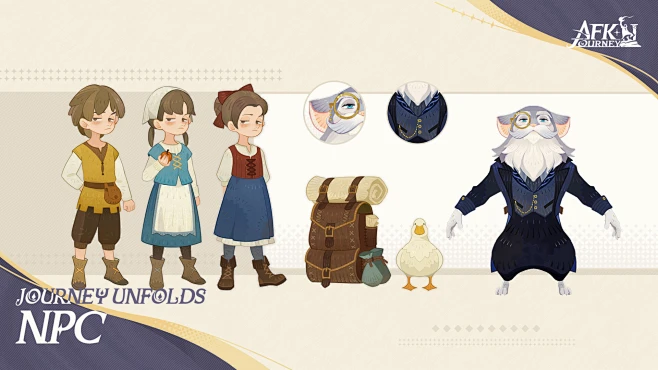 AFK Journey: NPC-花瓣网