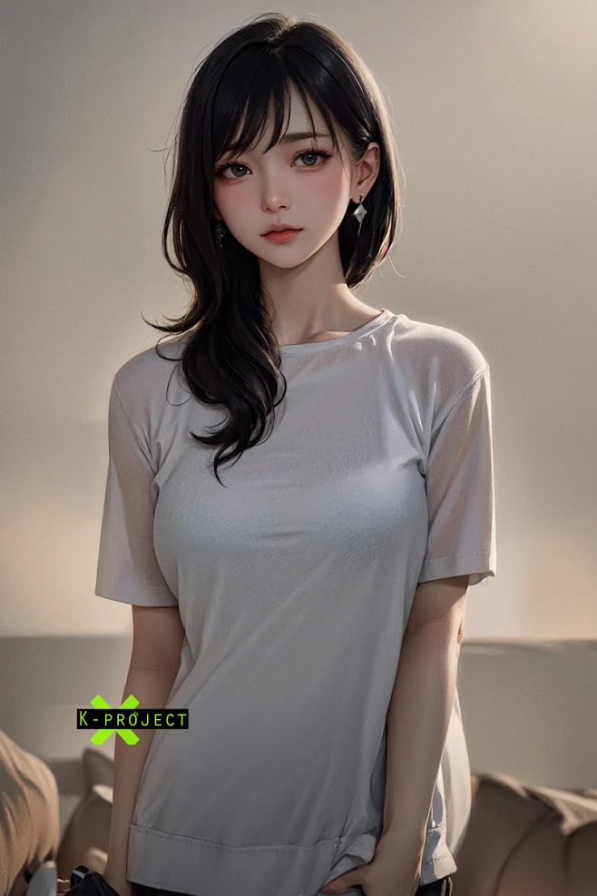 #少女 casual fashion 2 - kinshin007的插画-花瓣网