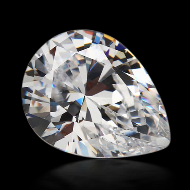 Round Cz Stone/garnet Cubic Zirconia/faceted Cubic Zirconia Gemstones ...