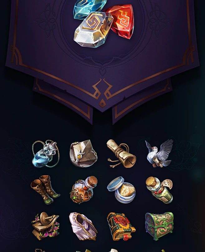 Kingdoms At War • Game Items & UI Icons-花瓣网