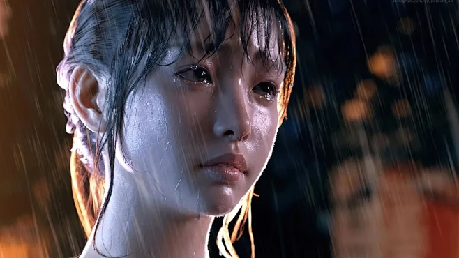 韩国3D艺术家Ed Pantera新作-淋雨的美女-精品文章-微元素 - Element3ds.com!-花瓣网