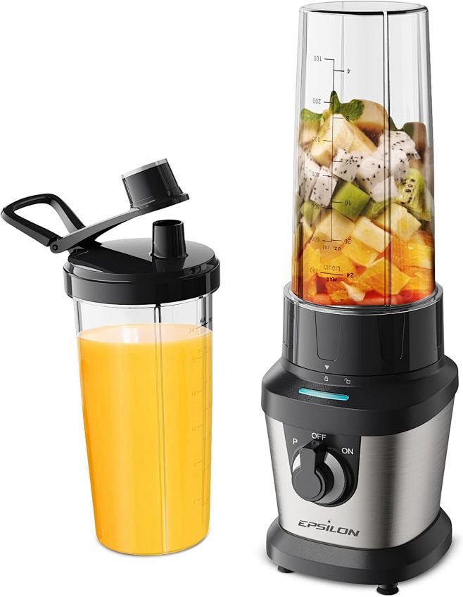 Amazon.com: Smoothie Blender, Personal Blender for Protein Shakes ...