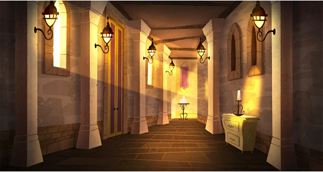 tangled_series_07图片_儿童插画场景图片素材-花瓣网