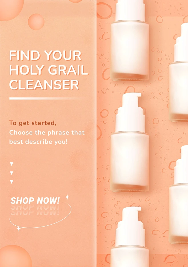 Face Cleanser Skincare Beauty Product Promotion Advertising Poster素材-花瓣网