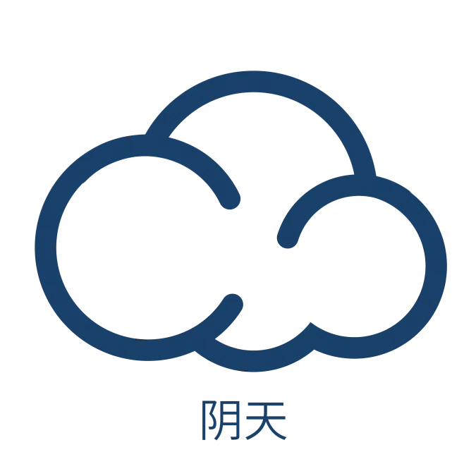 花瓣素材_ICON-矢量天气图标-阴天_100010345-花瓣网