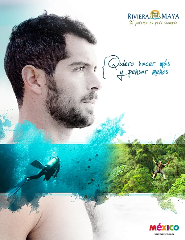 Riviera Maya / pensamientos : Ads for the Riviera Maya tourism campaign ...