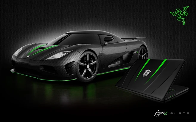 General 1680x1050 Razer car vehicle laptop black cars technology-花瓣网