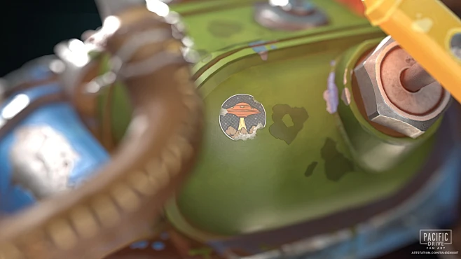 Pacific Drive Scrapper Fan Art-花瓣网