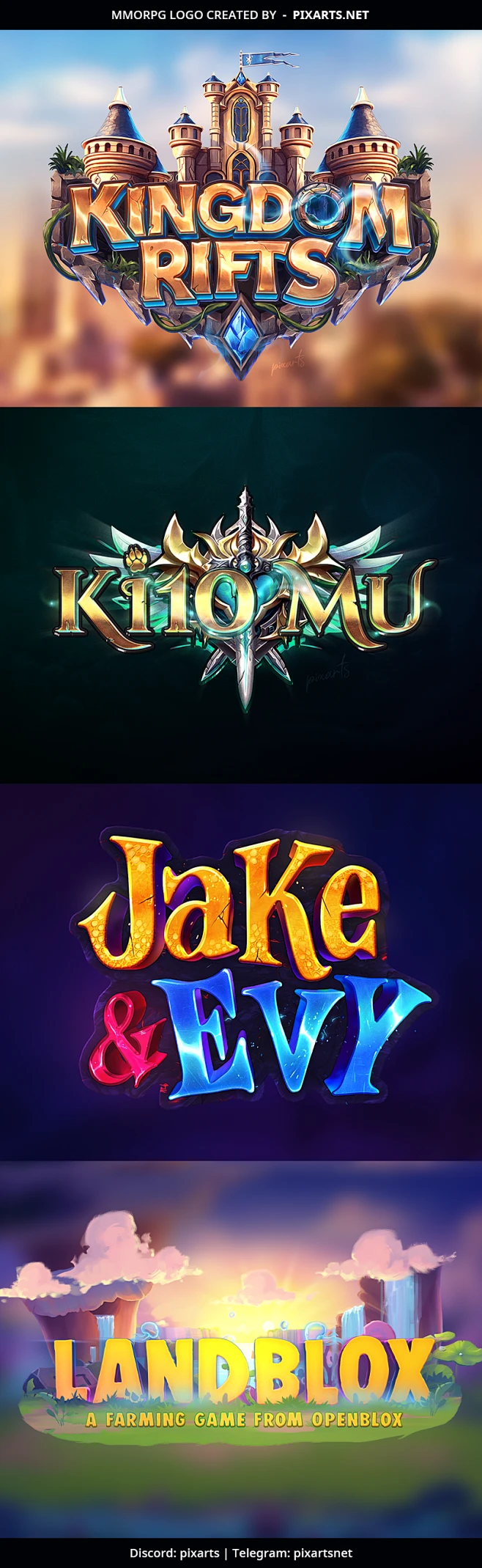 MMORPG 游戏徽标. MMORPG Game Logo-花瓣网