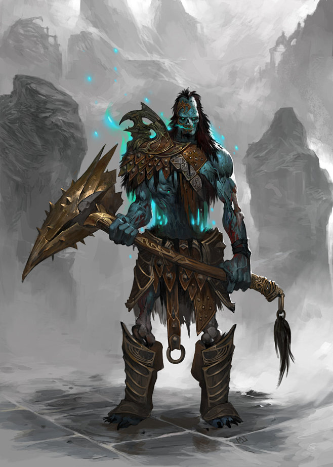 直立人形怪物原画来自cgbook.cn (275)