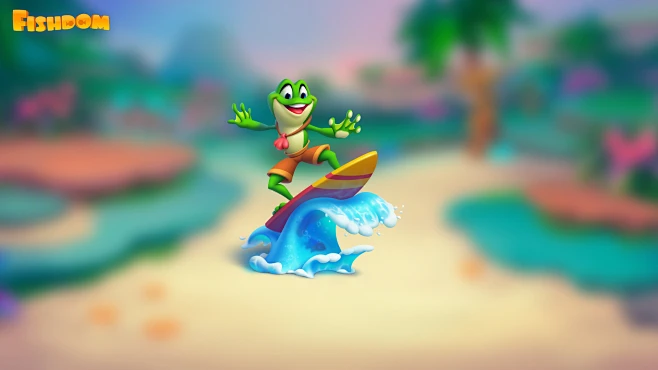 Characters for Fishdom-花瓣网