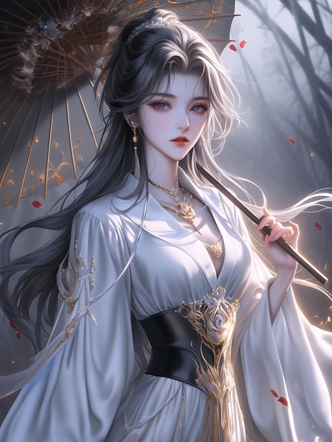 Niji_爆款古风推文 F.1_2.5D-LoRA-xiiian-LiblibAI-花瓣网