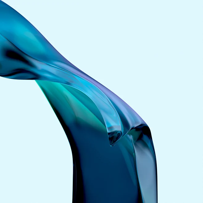 Fractured 3D Glass : Chasing the idea of flow, slickness and elegance ...