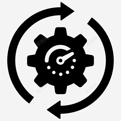 生产力进度绩效图标 icon 标识 标志 UI图标 设计图片 免费下载 页面网页 平面电商 创意素材