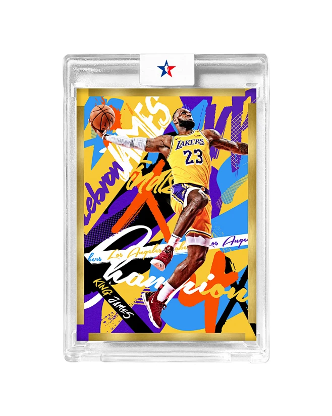 basketball cards LeBron James NBA NBA Art NBA design NBA2K sports ...