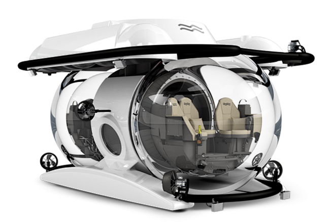 tp-cruise-sub-front-side-view-white_01 | Submarines, Submarine for sale ...