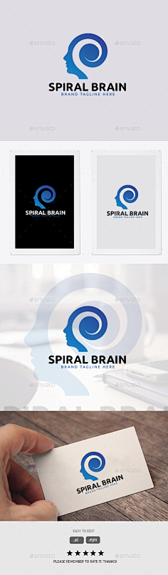 VI-花瓣网|陪你做生活的设计师 | Brain - Humans Logo Templates大脑,标志,脑力激荡,品牌,品牌、业务、脑 ...