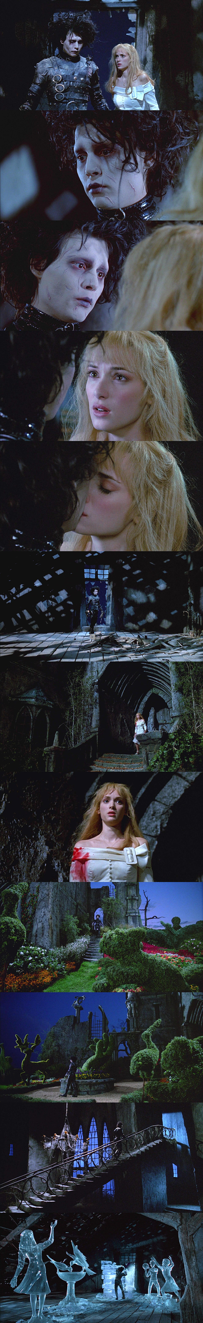 【剪刀手爱德华 Edward Scissorhands (1990)】24 约翰尼·德普 Johnny Depp 薇诺娜·瑞德 Winona ...