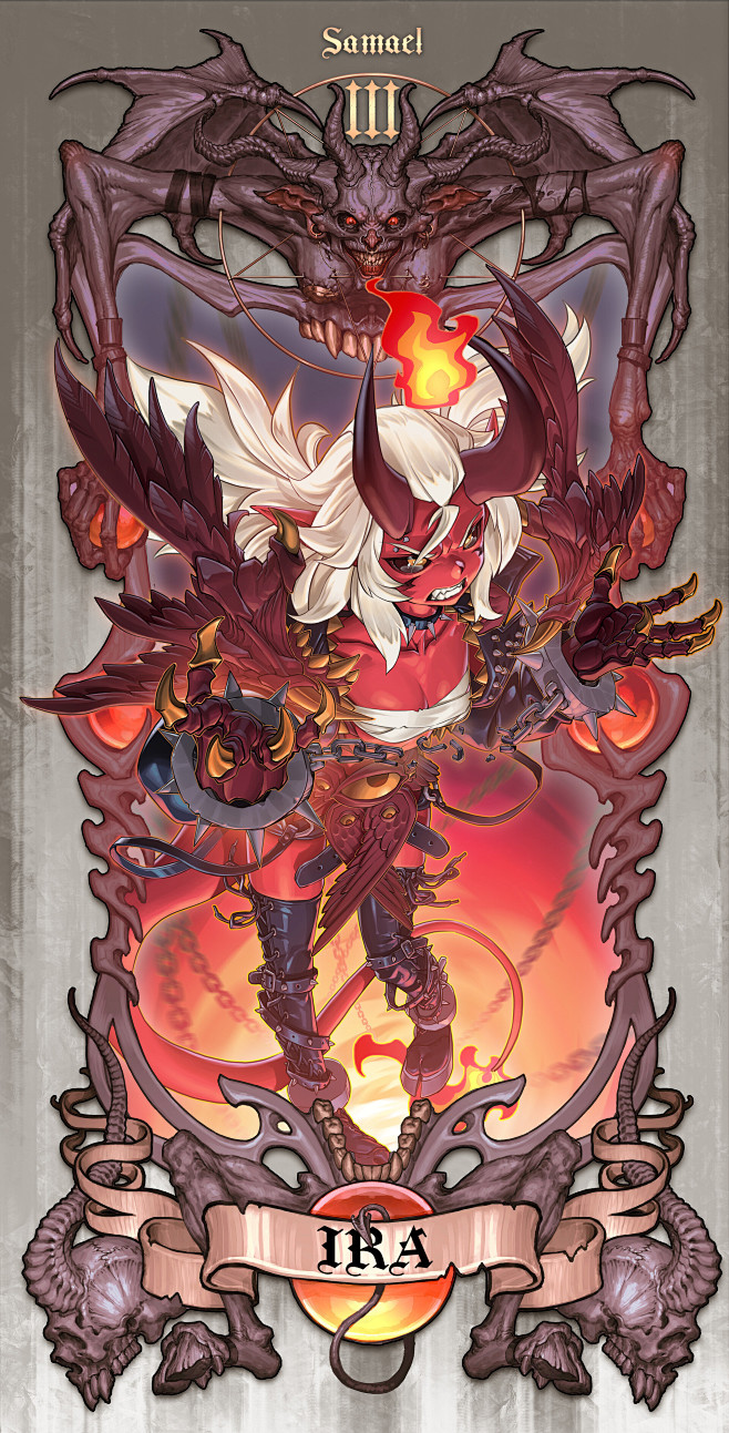 七宗罪-愤怒之罪-萨麦尔 The Seven Deadly Sins - The Sin of Wrath - Samael