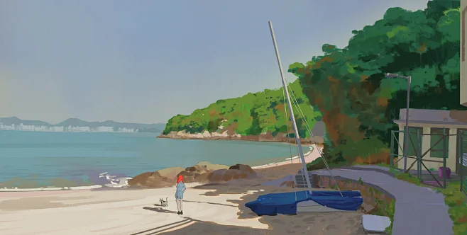 科幻未来场景 (5056)-花瓣网