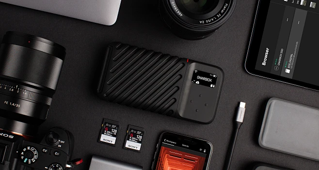 Backup device consumer electronics gnarbox media Photography rugged ssd ...