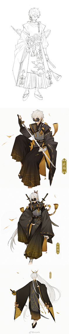 线稿-花瓣网|陪你做生活的设计师 | procreate速写｜女生线稿练习47